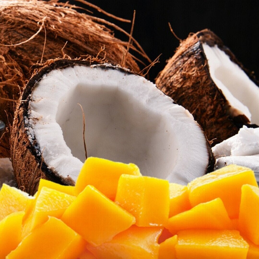 Mango Coconut ~ Ripe, Tangy Honey Mango Blended With Sweet Island ...