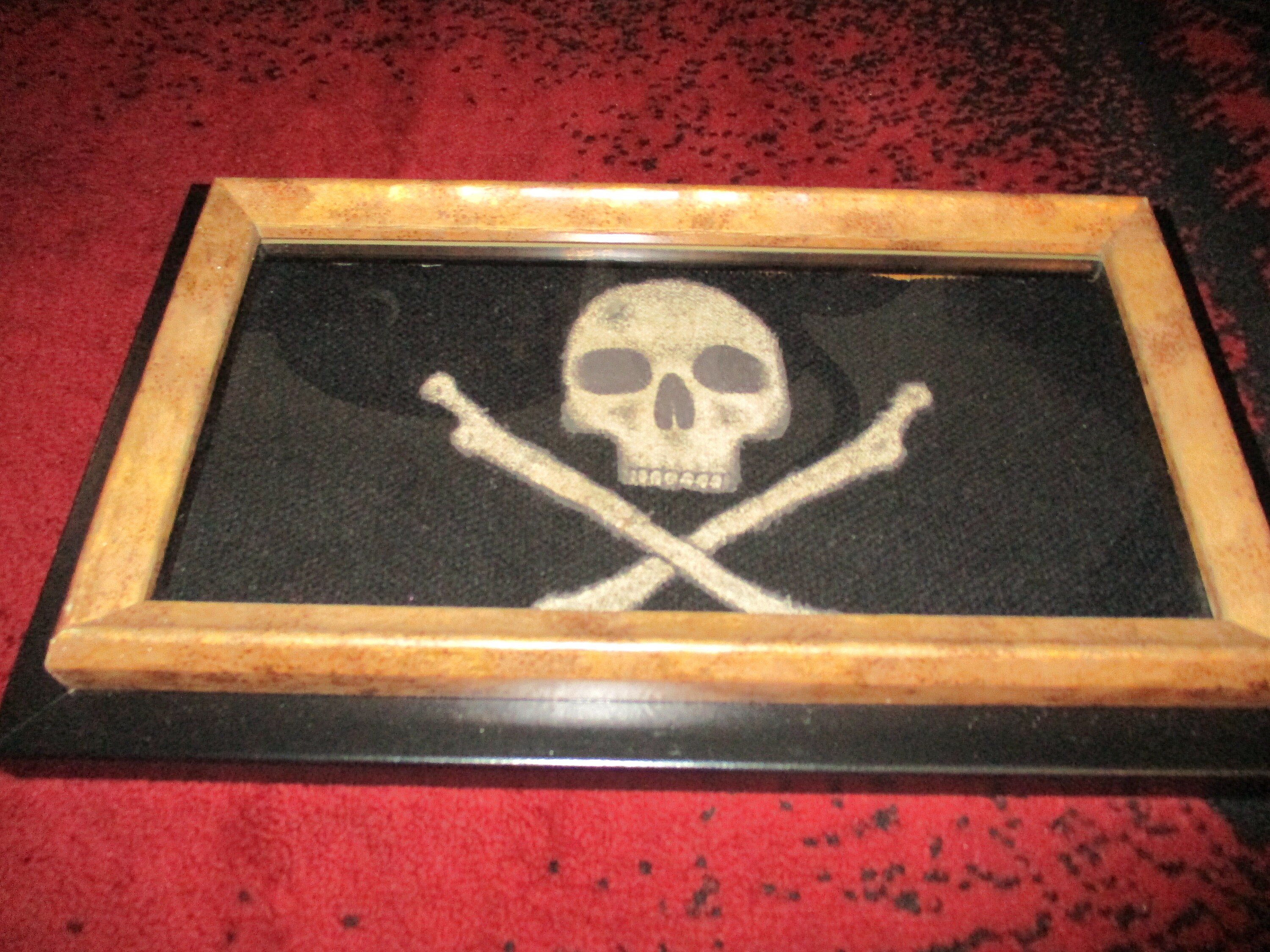 Rectangle Replica Black Pirate Flag - Etsy
