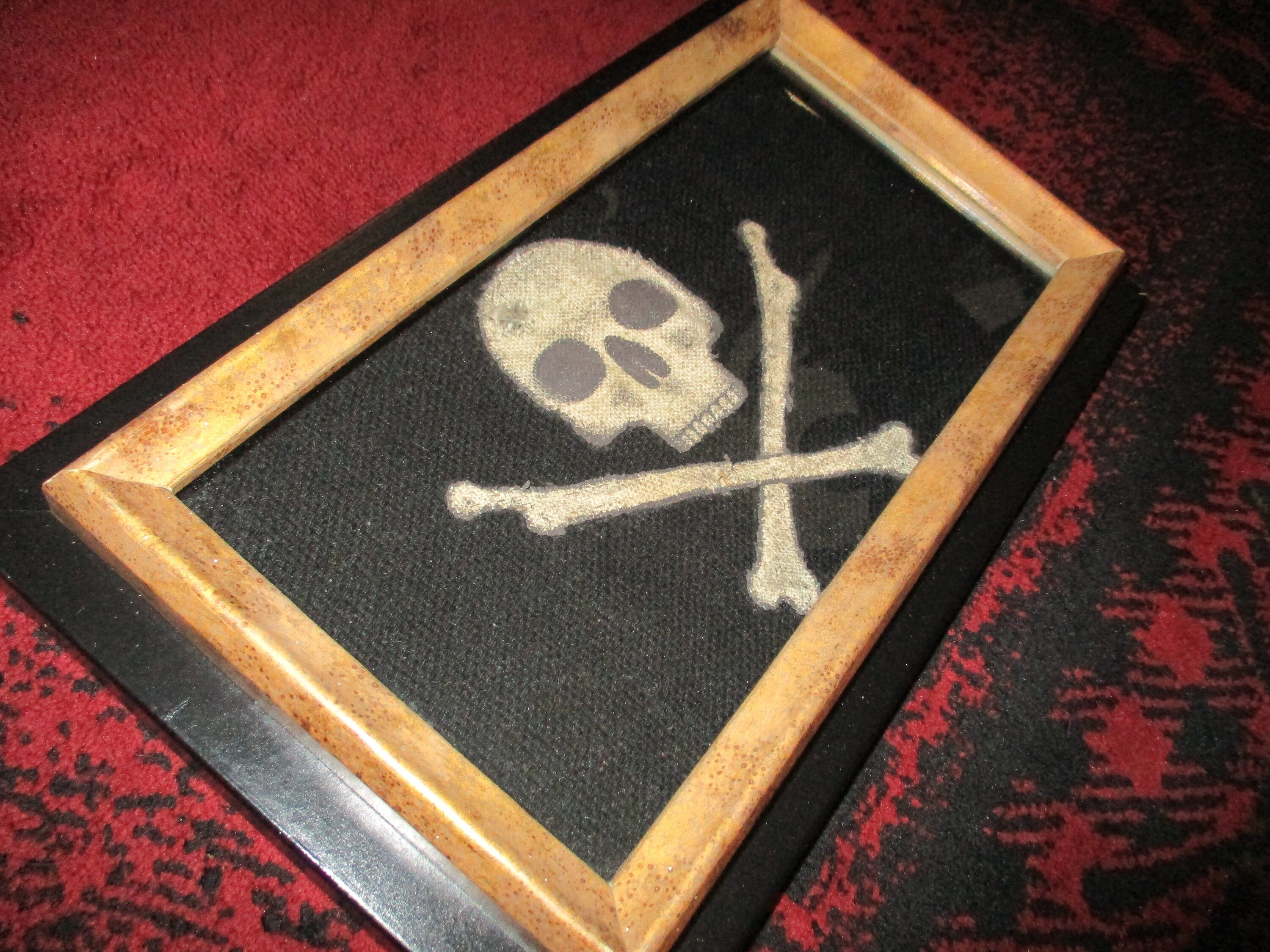 Rectangle Replica Black Pirate Flag - Etsy