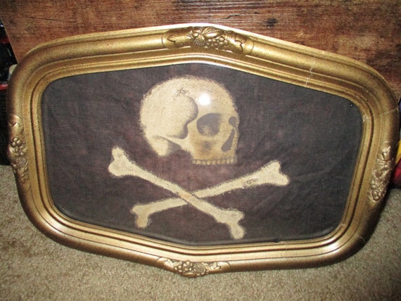 Handmade Rectangular Replica Pirate Flag - Etsy