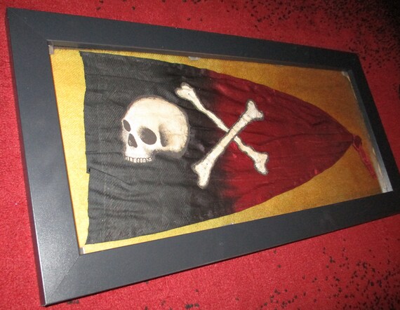 Medium Replica Barbary Pirate Flag | Etsy