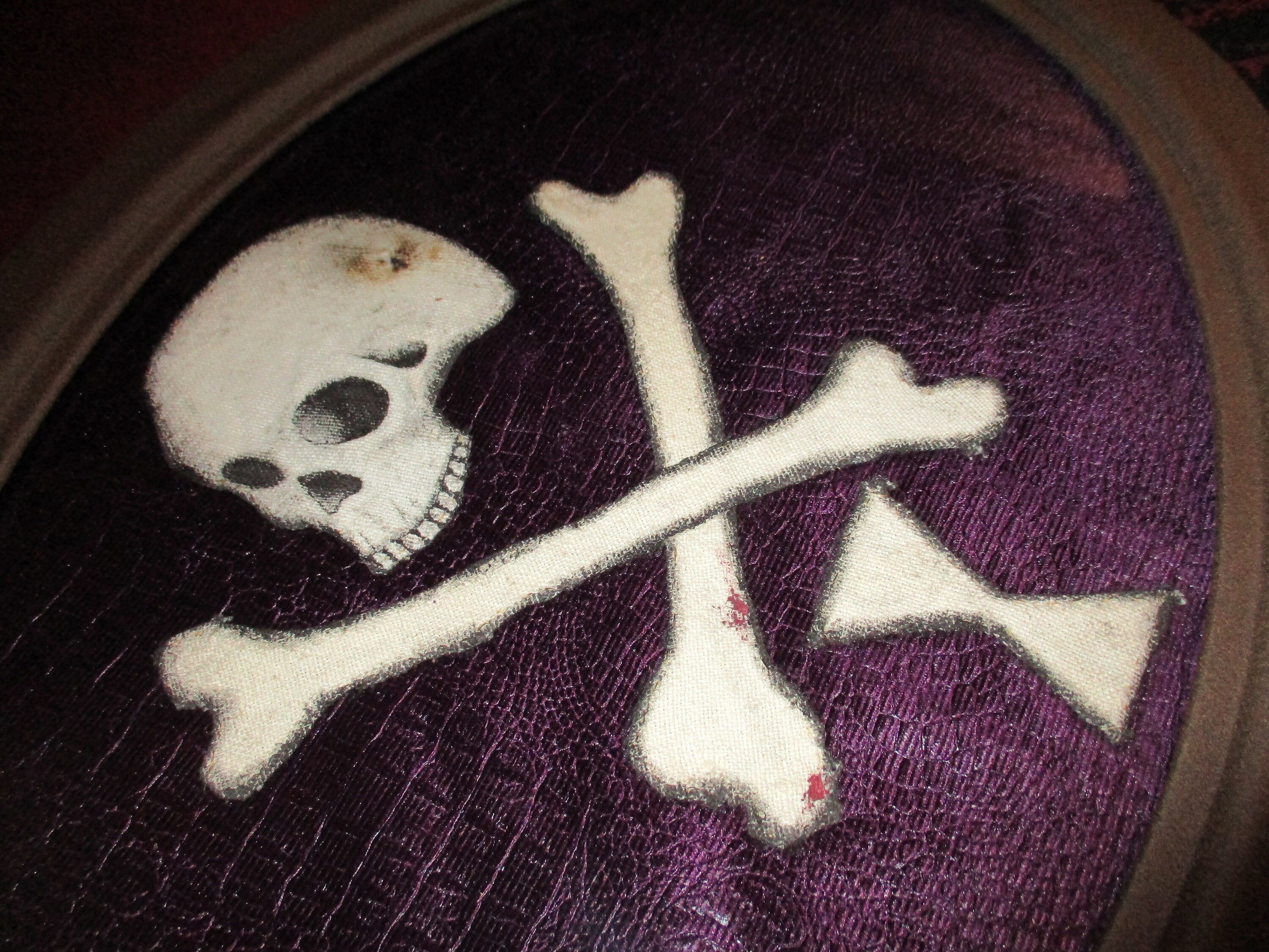 Large Exotic Replica Purple Pirate Flag - Etsy New Zealand