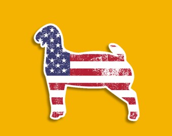 American Flag Goat - Etsy