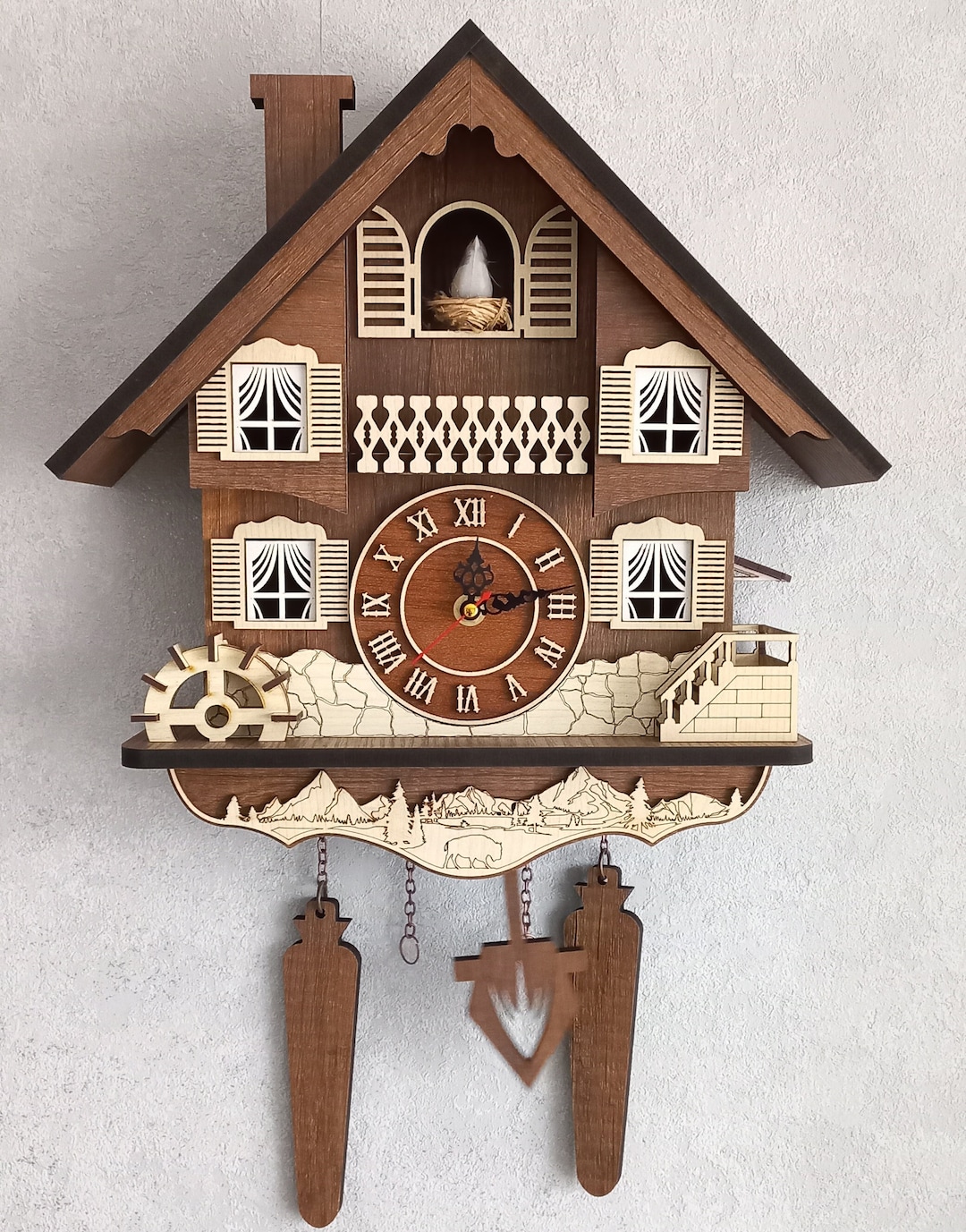 Cuckoo Clocks For Wall MagicXflow Alarm Clock,Cuckoo Clock Traditional ...