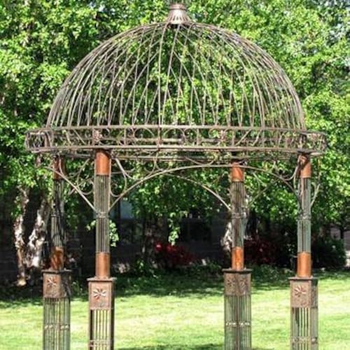 Cast Iron Victorian Style Gazebo - Etsy