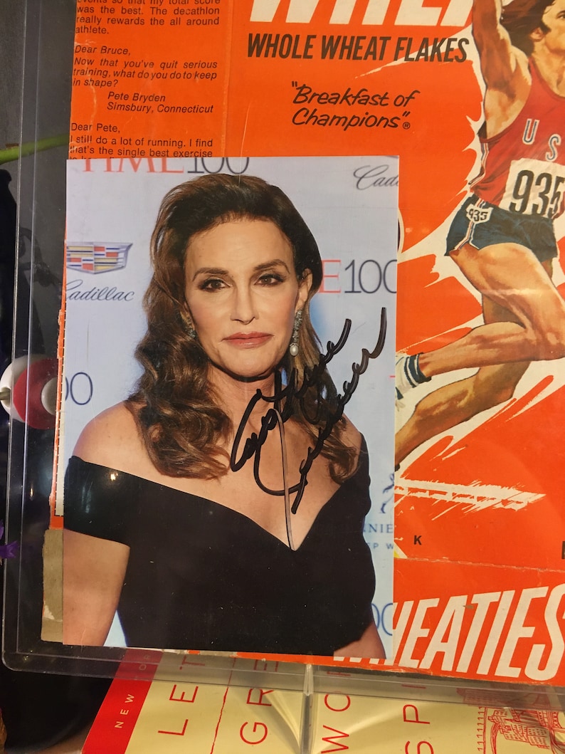 Vintage 1977 Bruce Jenner Wheaties Box With Authentic Caitlyn - Etsy