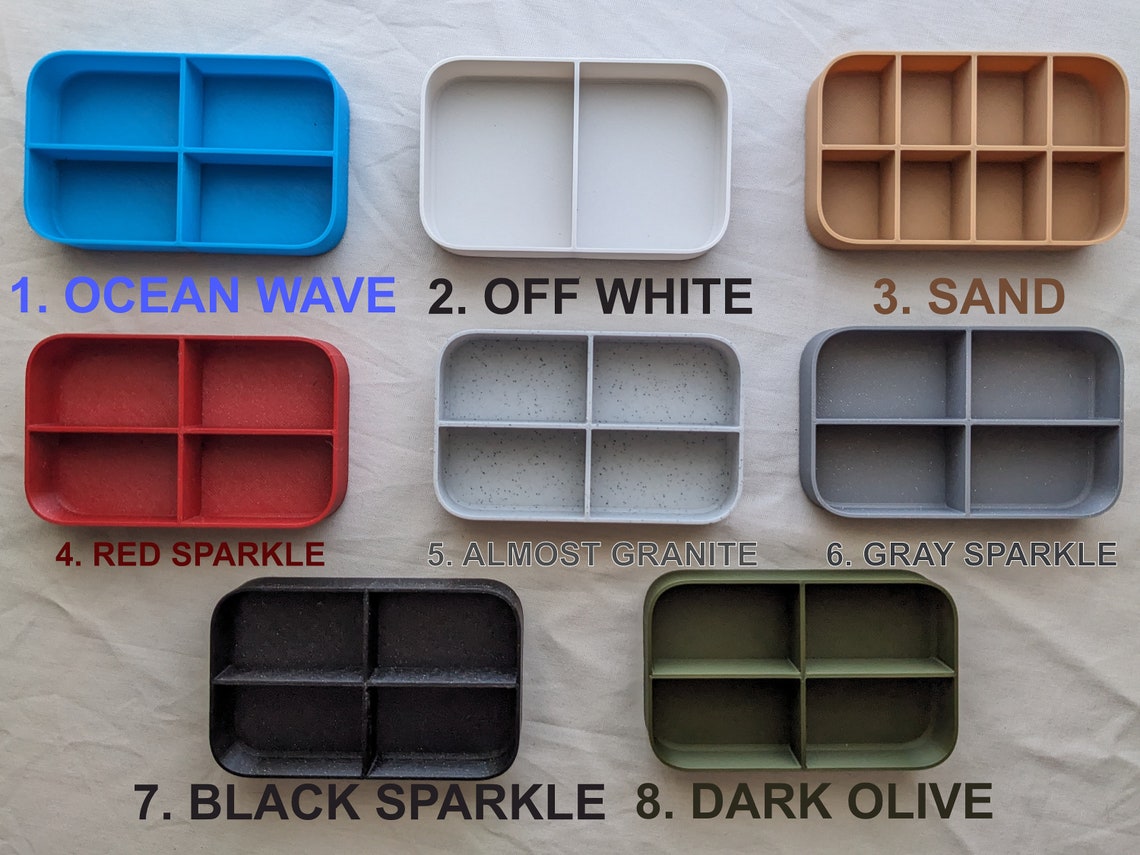 Altoid Tin Inserts - 1 Large Plus 3 Small Compartment - Organizer Tray ...