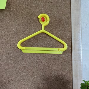 Cute Sticky Note Hanger, Minature Clothes-hanger-shaped Note Holder for ...