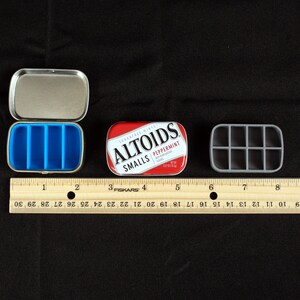 Altoids SMALLS Tin Inserts - Organizer Tray Art Pallet Survival Kit ...