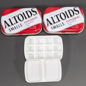 Altoids SMALLS Tin Inserts - Watercolor Pallet Art With 12 Paint Wells ...