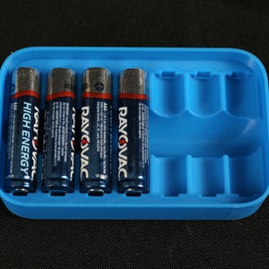 Altoids Tin Battery Holders - Inserts for Metal Tins - AA, AAA Battery ...
