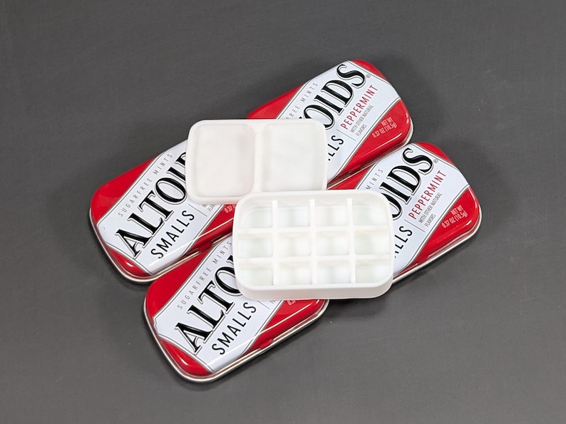 Altoids SMALLS Tin Inserts - Watercolor Pallet Art With 12 Paint Wells ...