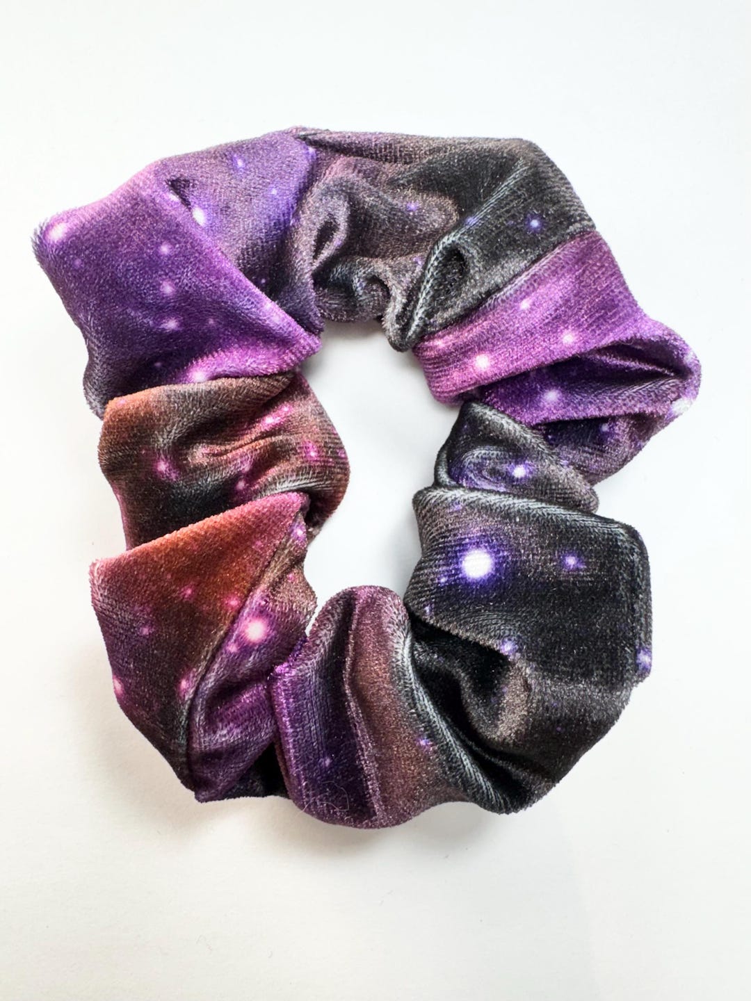 Scrunchiegalaxyvelvetspace Galaxy Hair Tie Scrunchie 1 Scrunchie ...