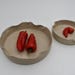 Unika Studio • BISTRO SAND PLATE (large & Small) • Wheel Thrown ...