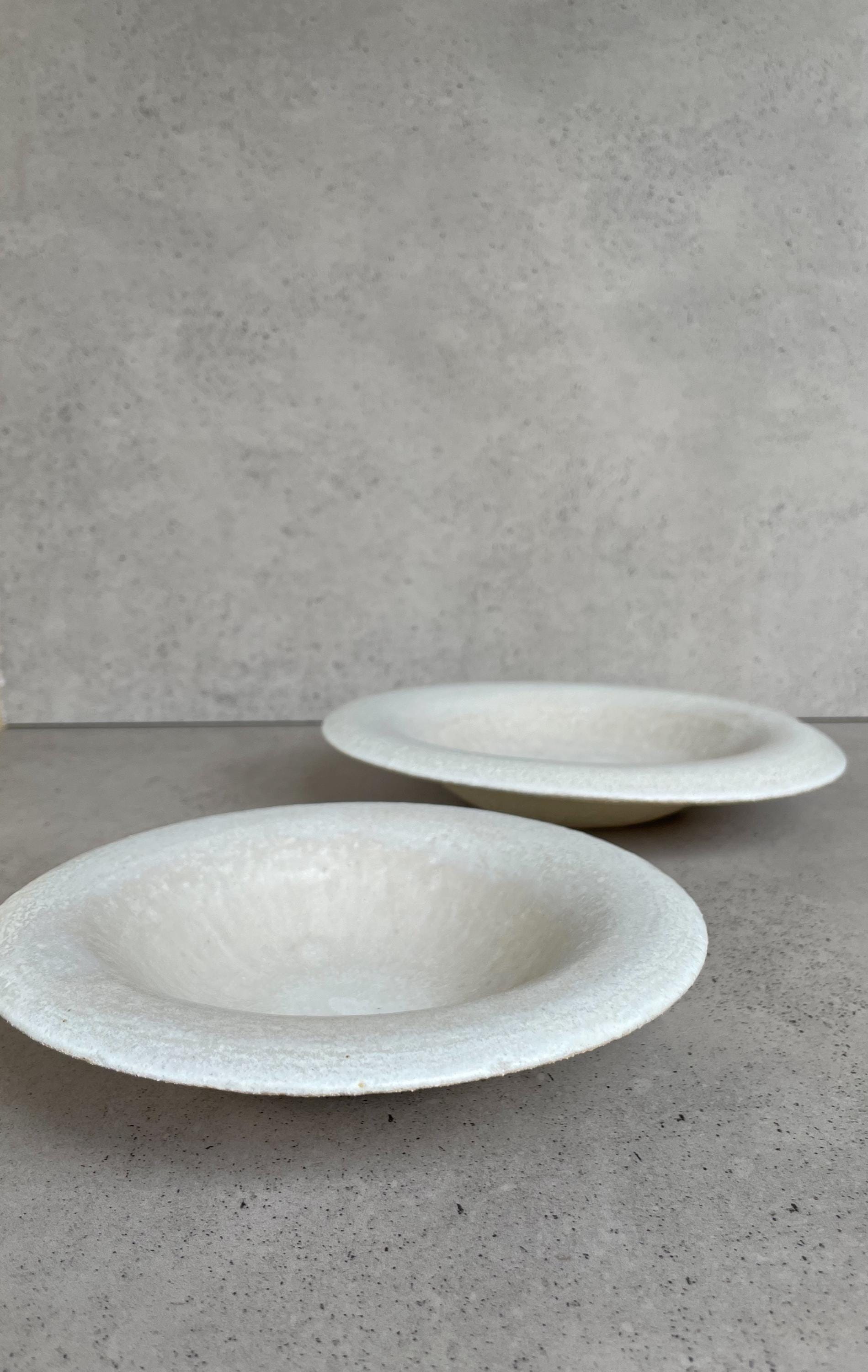 Unika Studio WILD PEARL Plate small One Wheel Thrown Stoneware Handmade ...