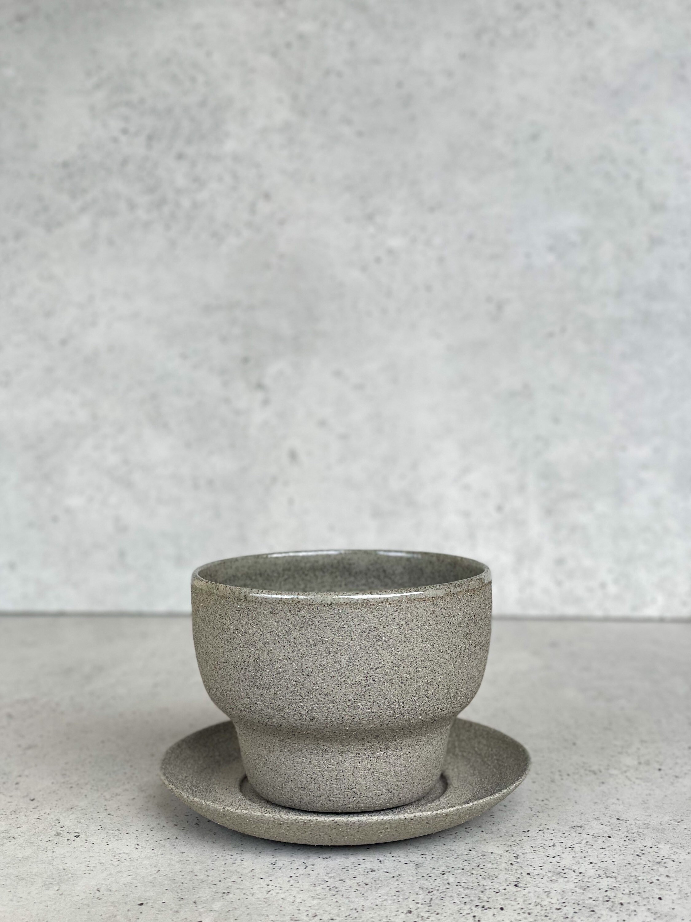 Unika Studio MUSE CUP PLATE Wheel Thrown Stoneware - Etsy