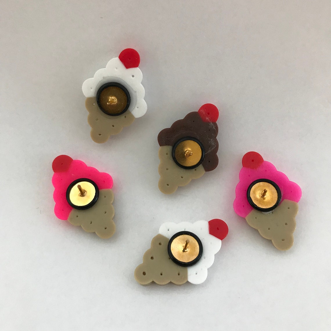 Fun Summer Push Pin Set - Etsy