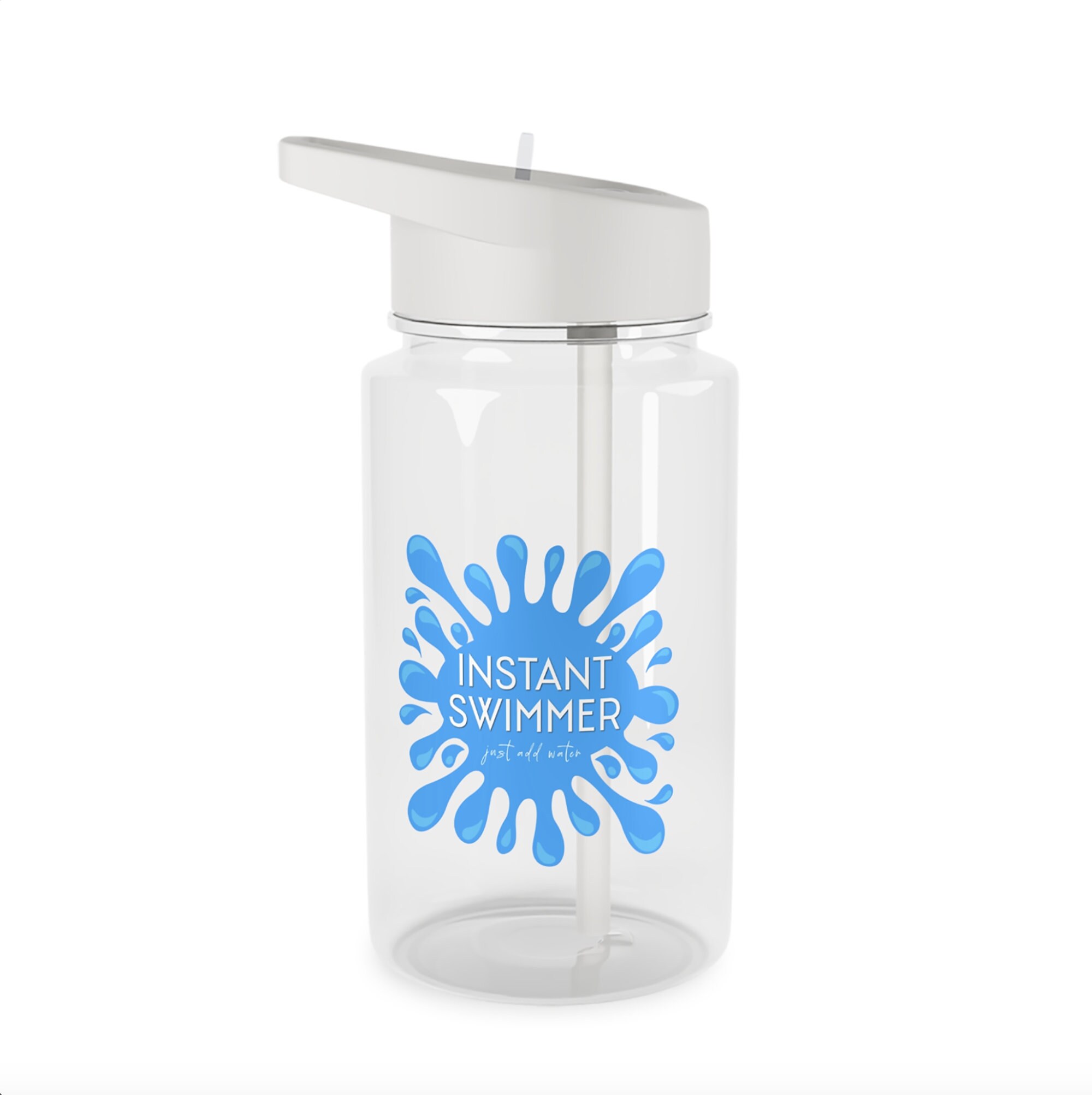 Instant Swimmer Just Add Water Glitter Sticker: Swim Team Vinyl Decal ...