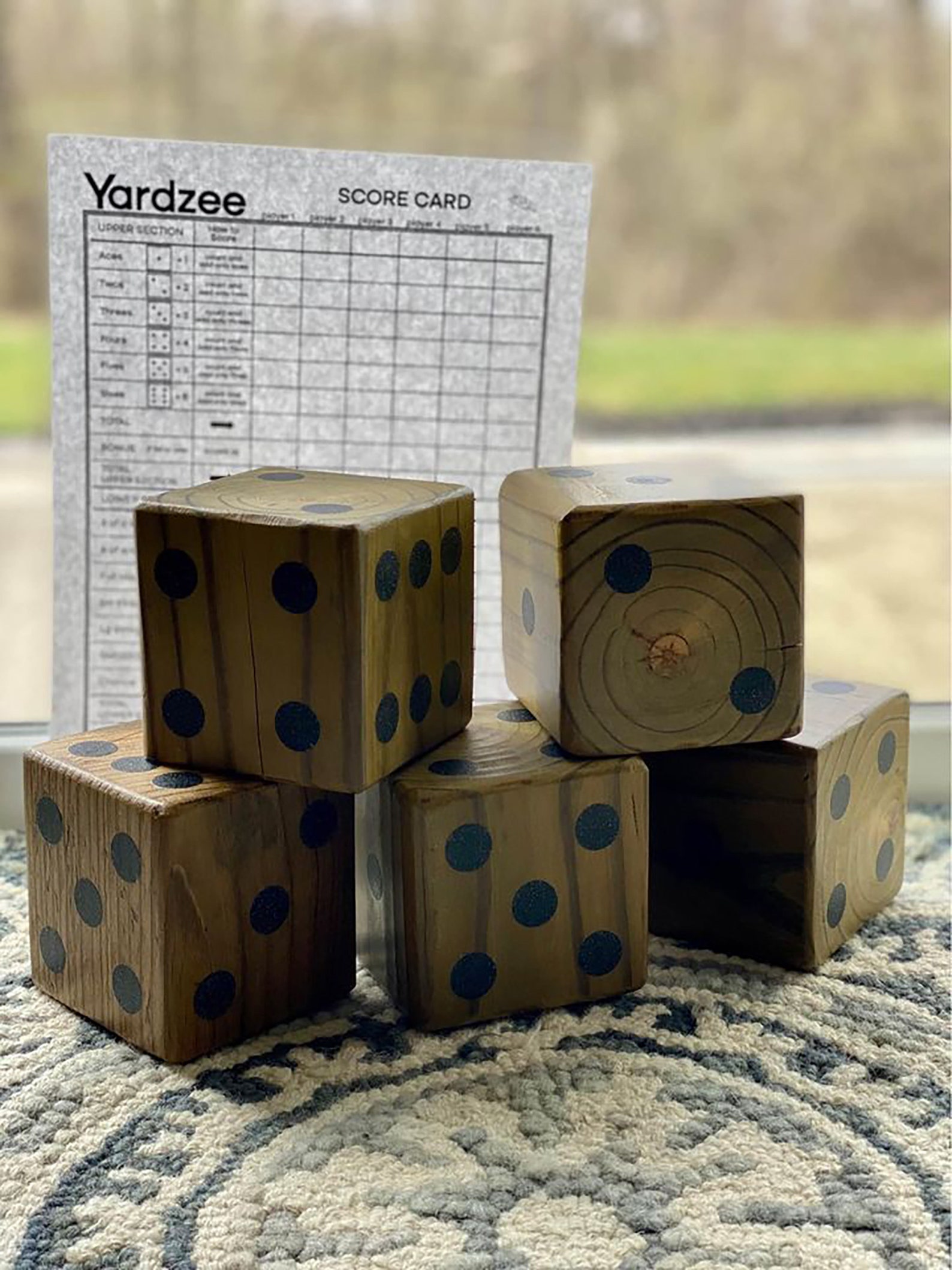 Printable Yardzee Scorecard: Family Lawn Game (digital Download) - Etsy