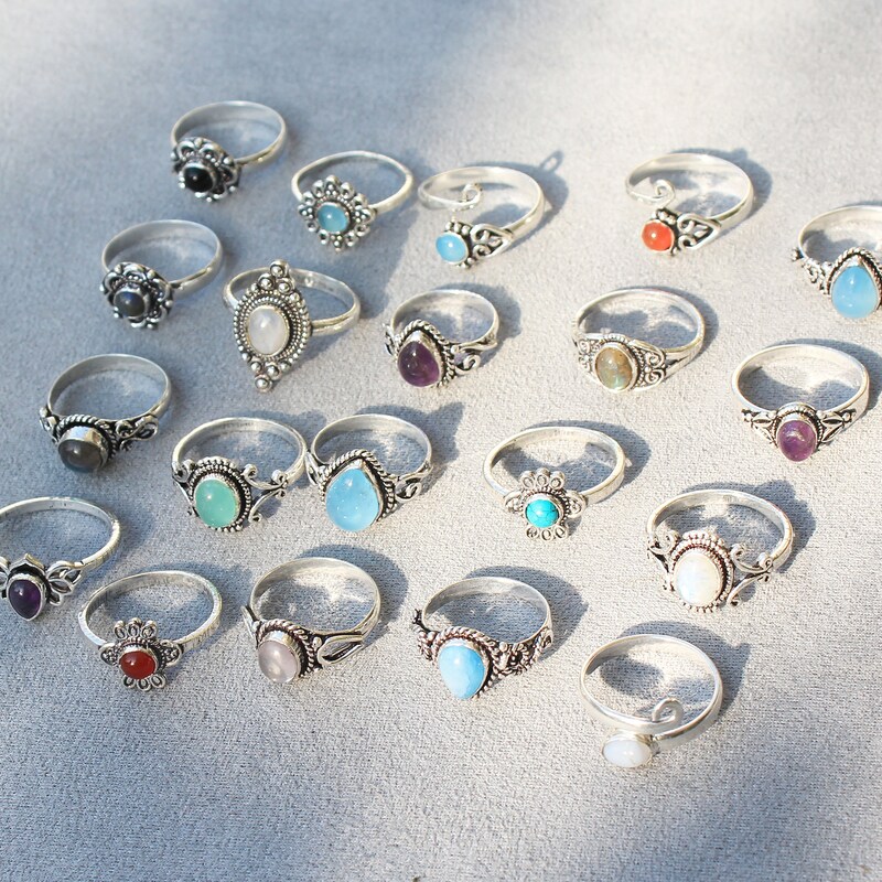 Boho Stacking Rings - Etsy