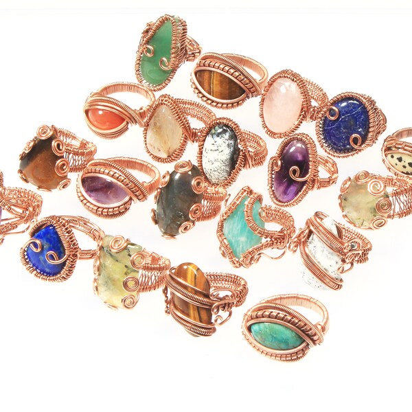 Copper Wire Ring - Etsy