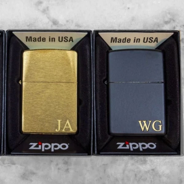 Custom Zippo - Etsy