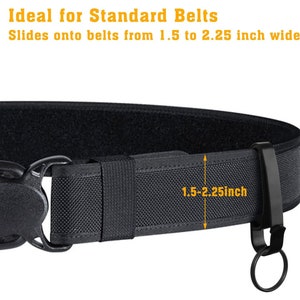 Personalized Tactical Stealth Key Ring Holder Police Officer LEO Cop ...