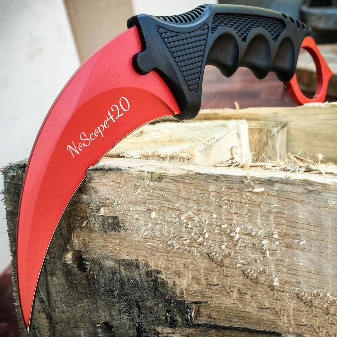 Personalized CS2 CSGO Pocket Knife Karambit Skin Knives Counter Strike ...