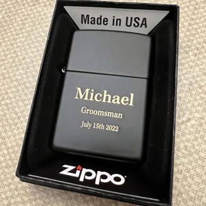 Personalized ZIPPO LIGHTERS for Men Lighter Custom Engraved - Etsy