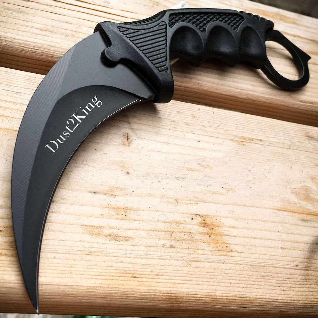 Custom Personalized CS2 Pocket Knife Karambit CSGO Skin Knive Handmade ...