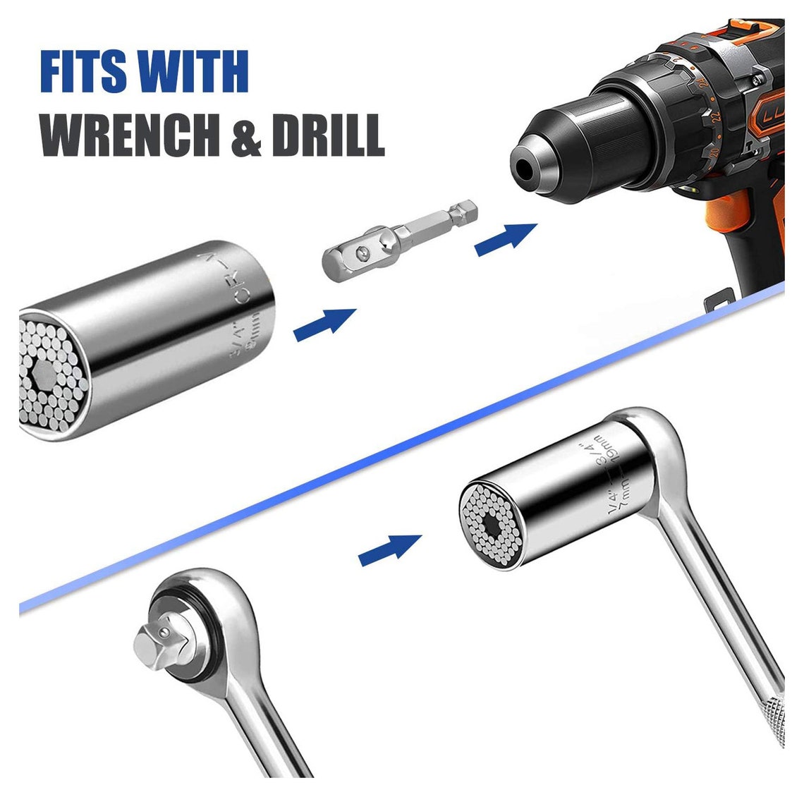 Personalized UNIVERSAL SOCKET WRENCH Adapter Tool Handmade Day ...