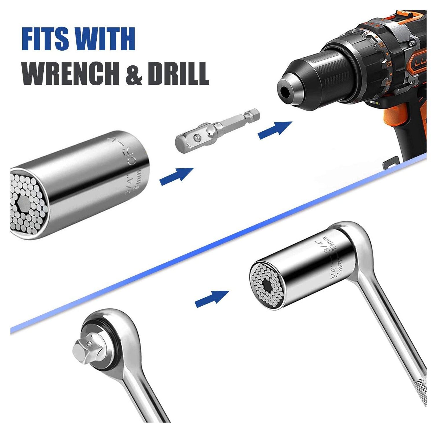 Personalized UNIVERSAL SOCKET WRENCH Adapter Tool Handmade Day ...
