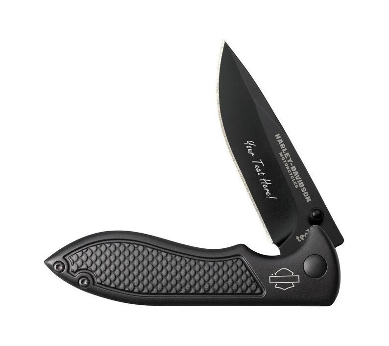 Personalized HARLEY DAVIDSON Pocket Knife Motorcycle Bikes Biker ...