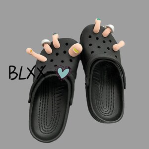 DIY Shoe Ornaments, 3D Printed Fun Realistic Toe Shoe Ornaments 7 Toes ...