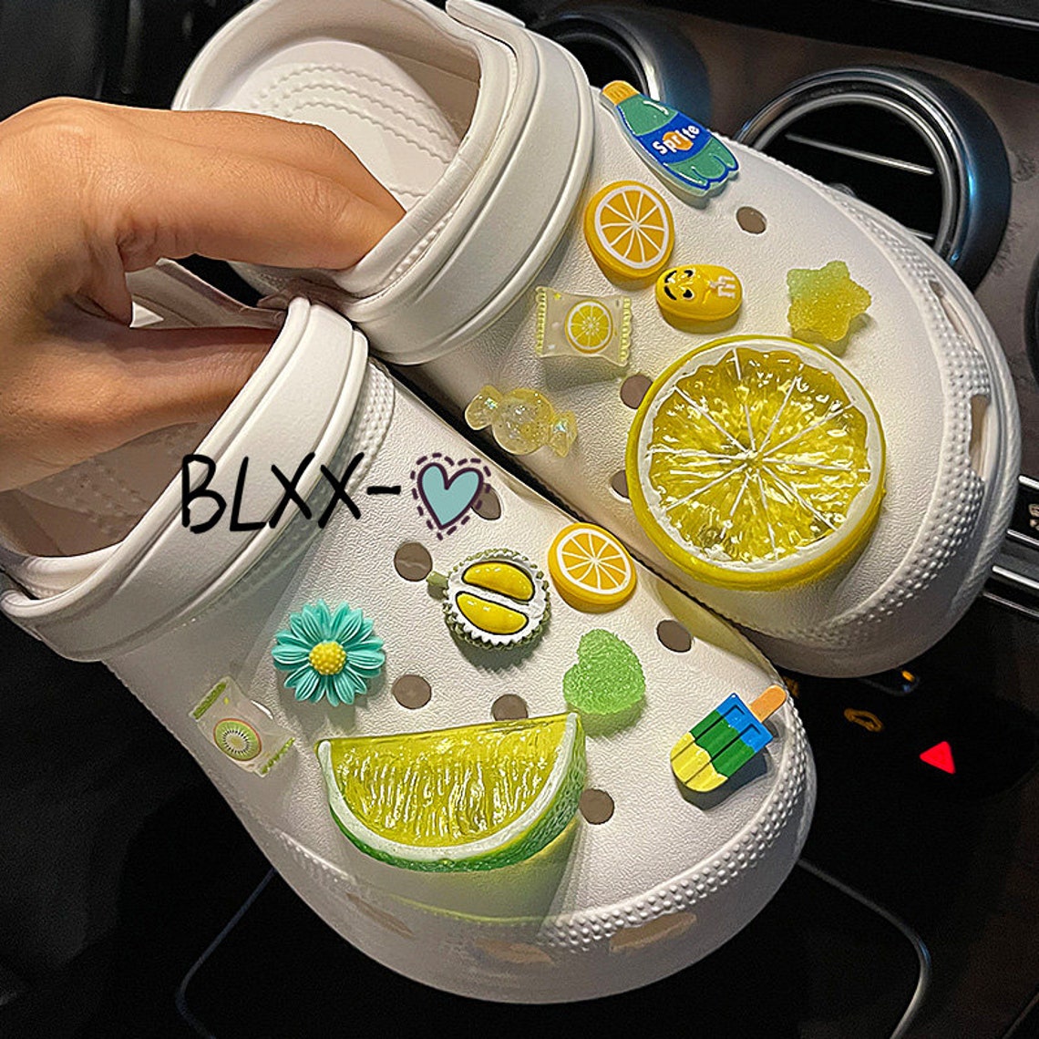 Clog Charms Set of 14 Cute Food Beverage Charms Pack for - Etsy