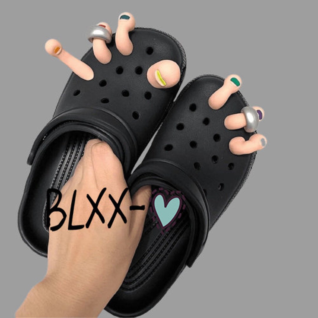 DIY Shoe Ornaments, 3D Printed Fun Realistic Toe Shoe Ornaments 7 Toes ...