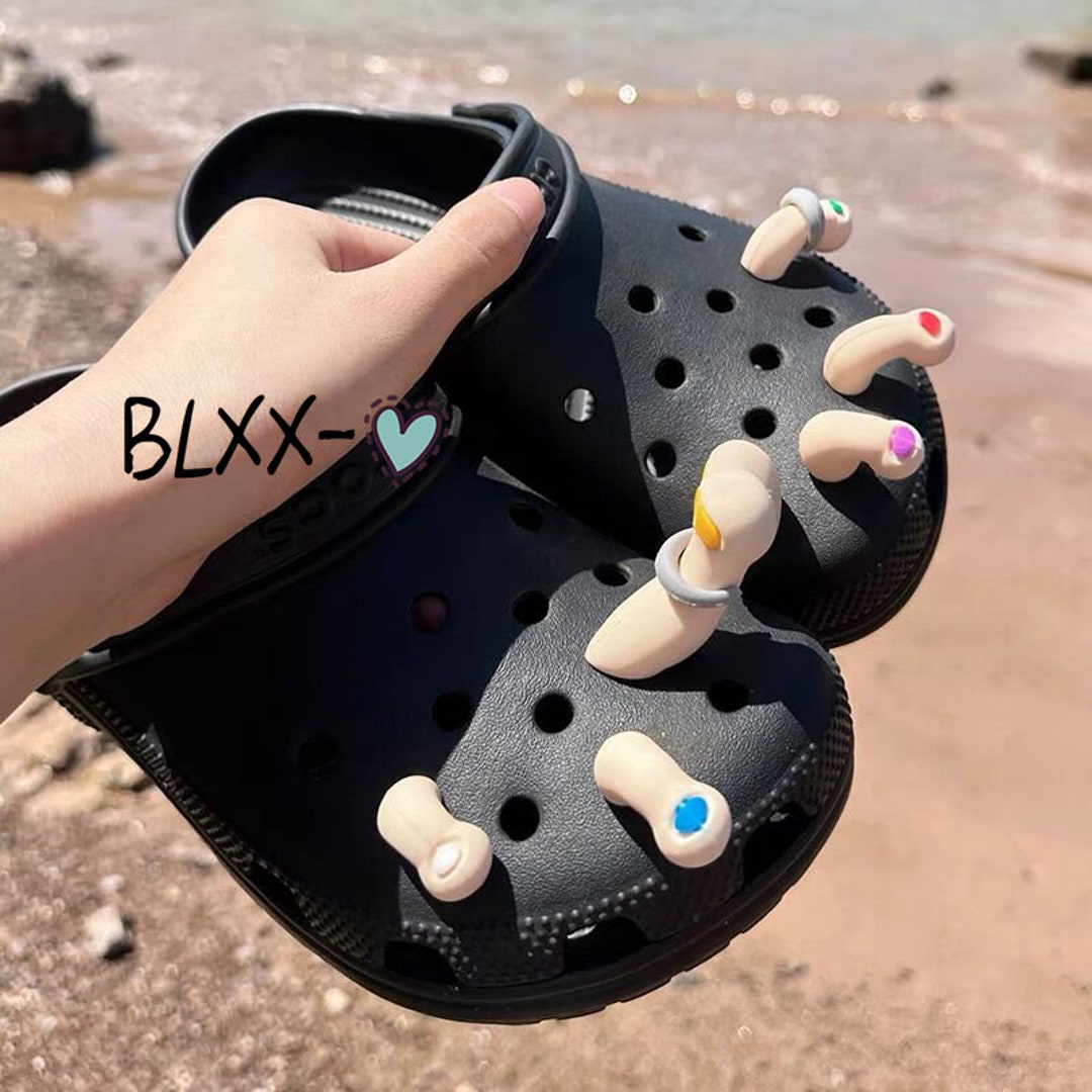 DIY Shoe Ornaments, 3D Printed Fun Realistic Toe Shoe Ornaments 7 Toes ...