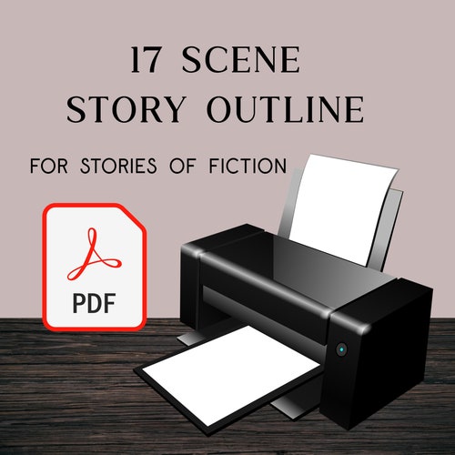 PDF 17 Scene Story Outline Worksheets - Etsy
