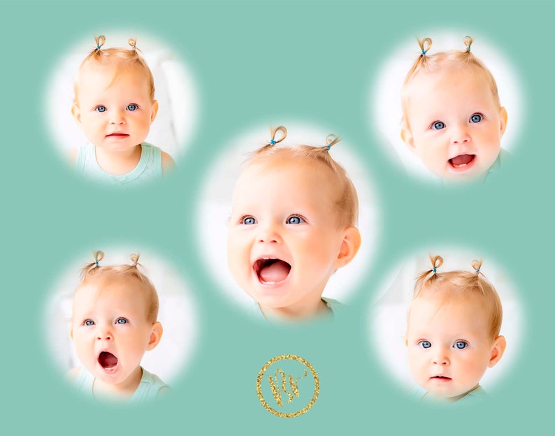 BABY Face Templates - Etsy