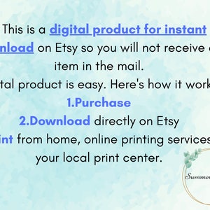 Undated Floral Monthly Planner Printable, Perpetual Calendar, Undated ...