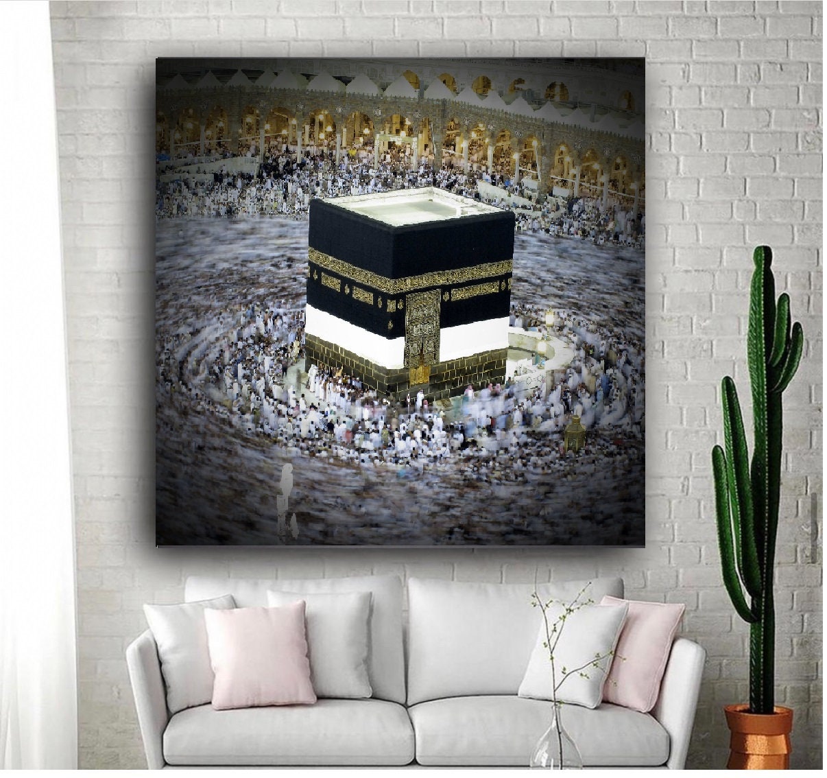Digital Prints Kaaba Mecca Hajj Mosque Canvas Wall Art Canvas High ...