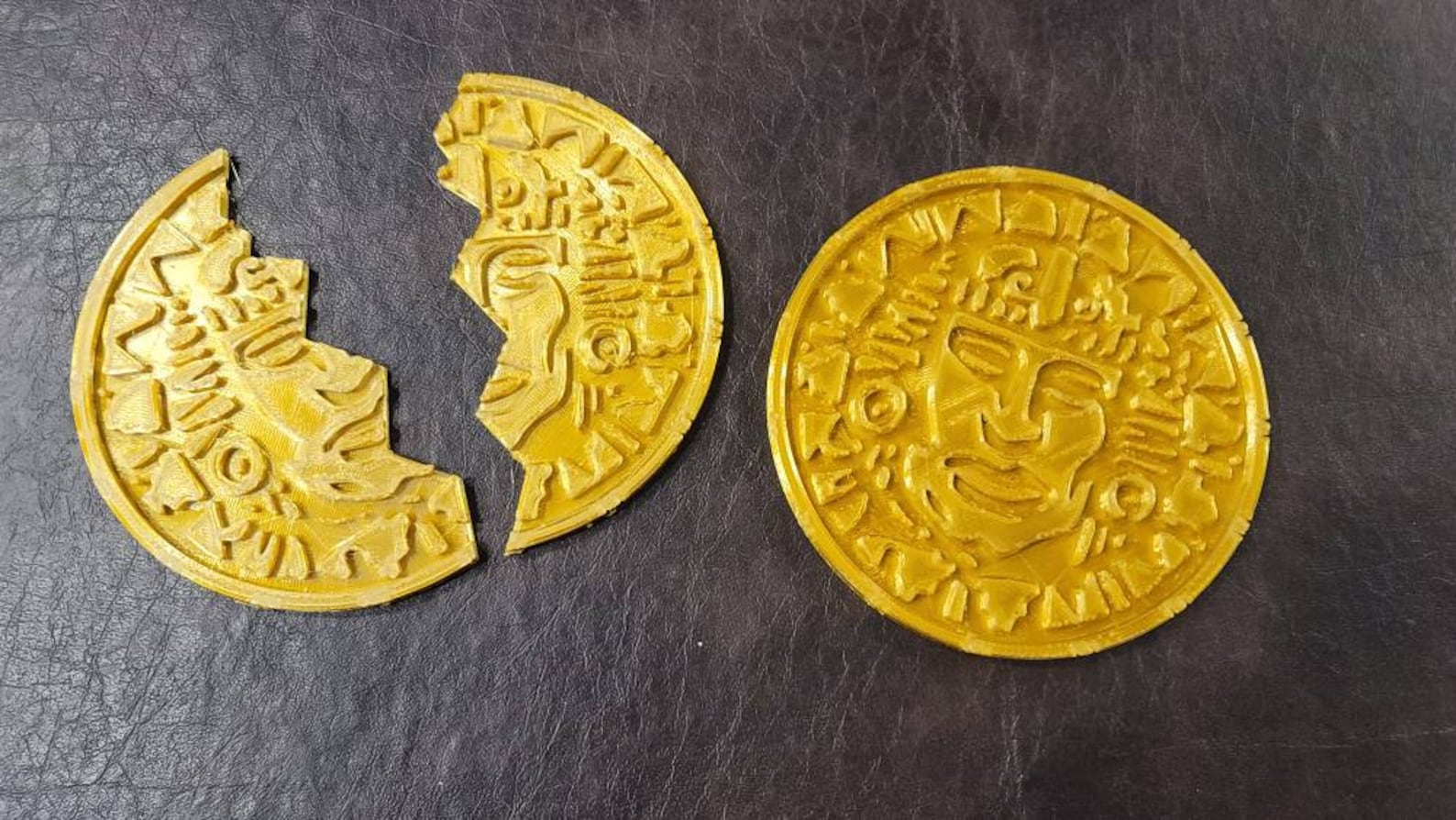 Legends of the hidden temple medallion of life token | Etsy