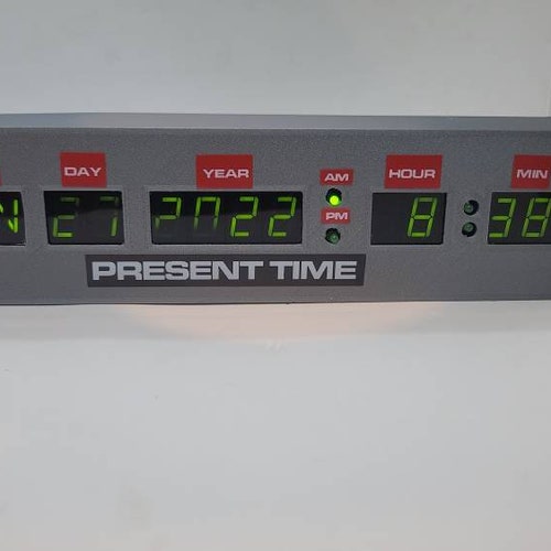 Back to the Future BTTF Time Circuit Keypad Controller - Etsy