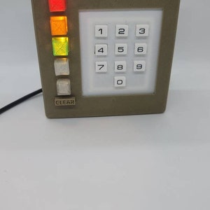 Back to the Future BTTF Time Circuit Keypad Controller - Etsy Canada