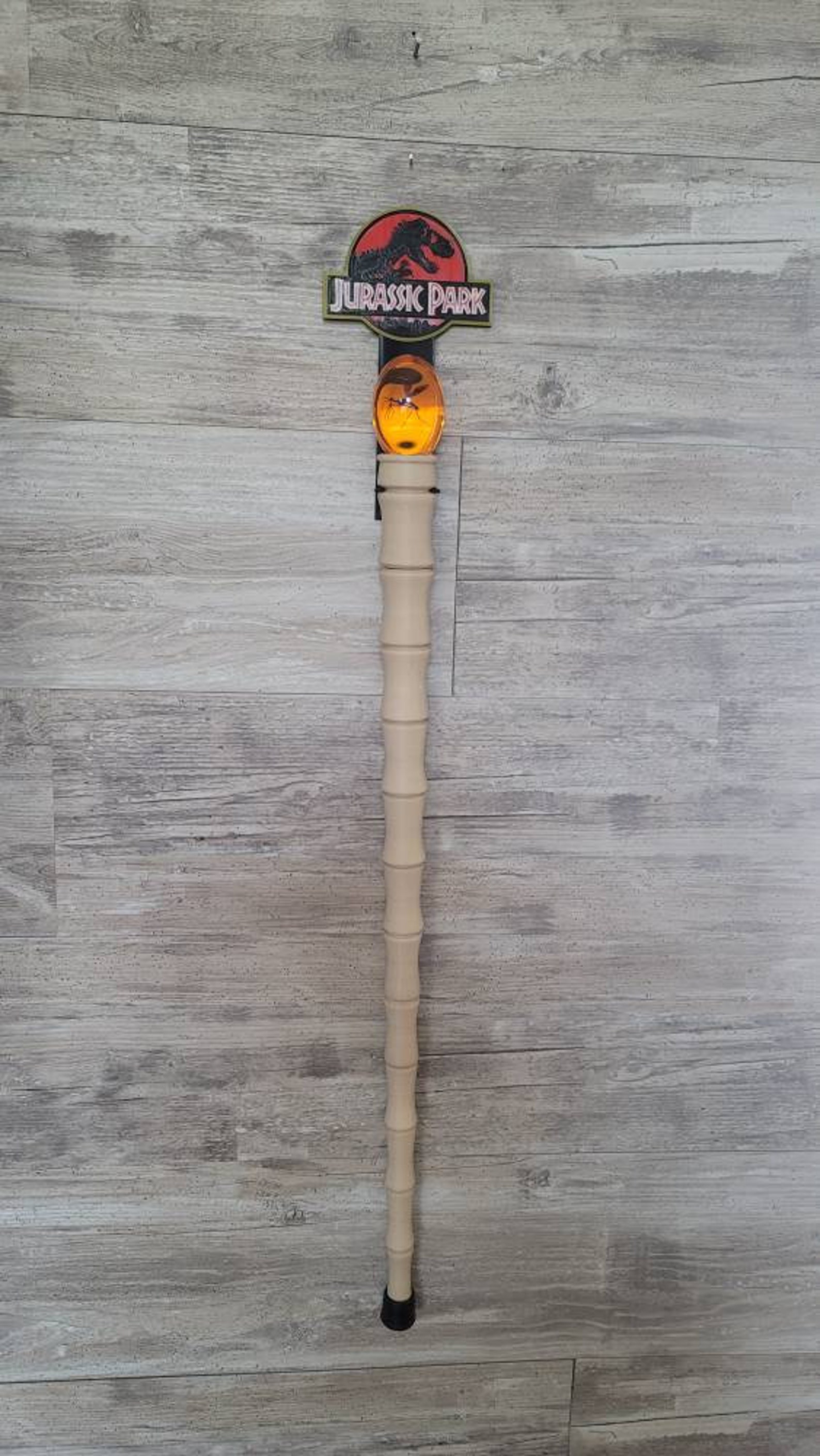 Jurassic Park John Hammond Cane with Amber Topper | Etsy