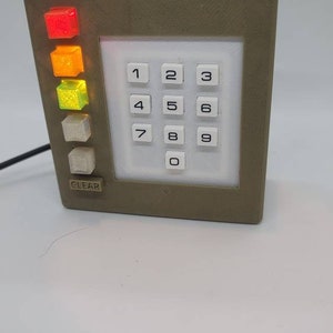 Back to the Future BTTF Time Circuit Keypad Controller - Etsy