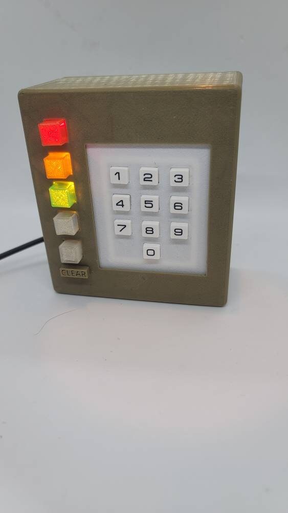 Back to the Future BTTF Time Circuit Keypad Controller - Etsy UK