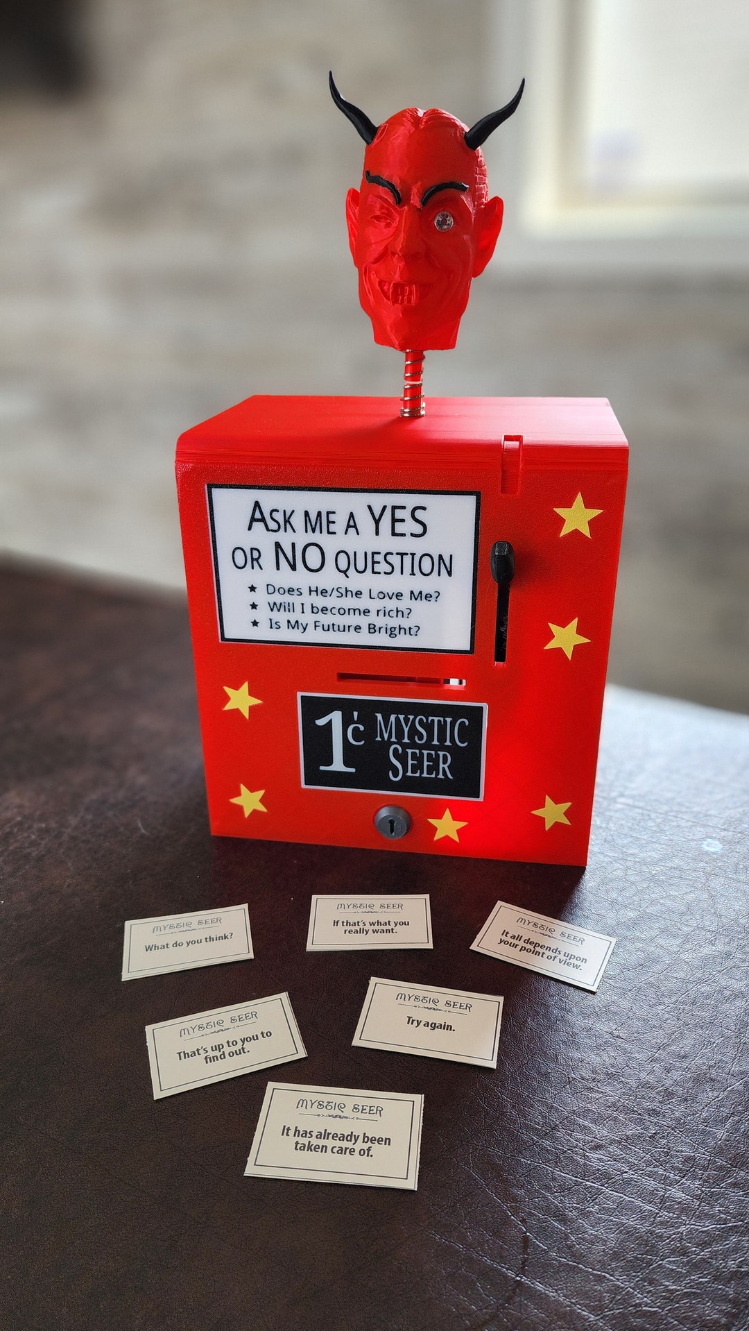 Twilight Zone Mystic Seer Nick of Time Prop Napkin Holder - Etsy