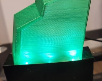 Nickelodeon Guts Styled LED Lit Aggro Crag Trophy Fan Art - Etsy