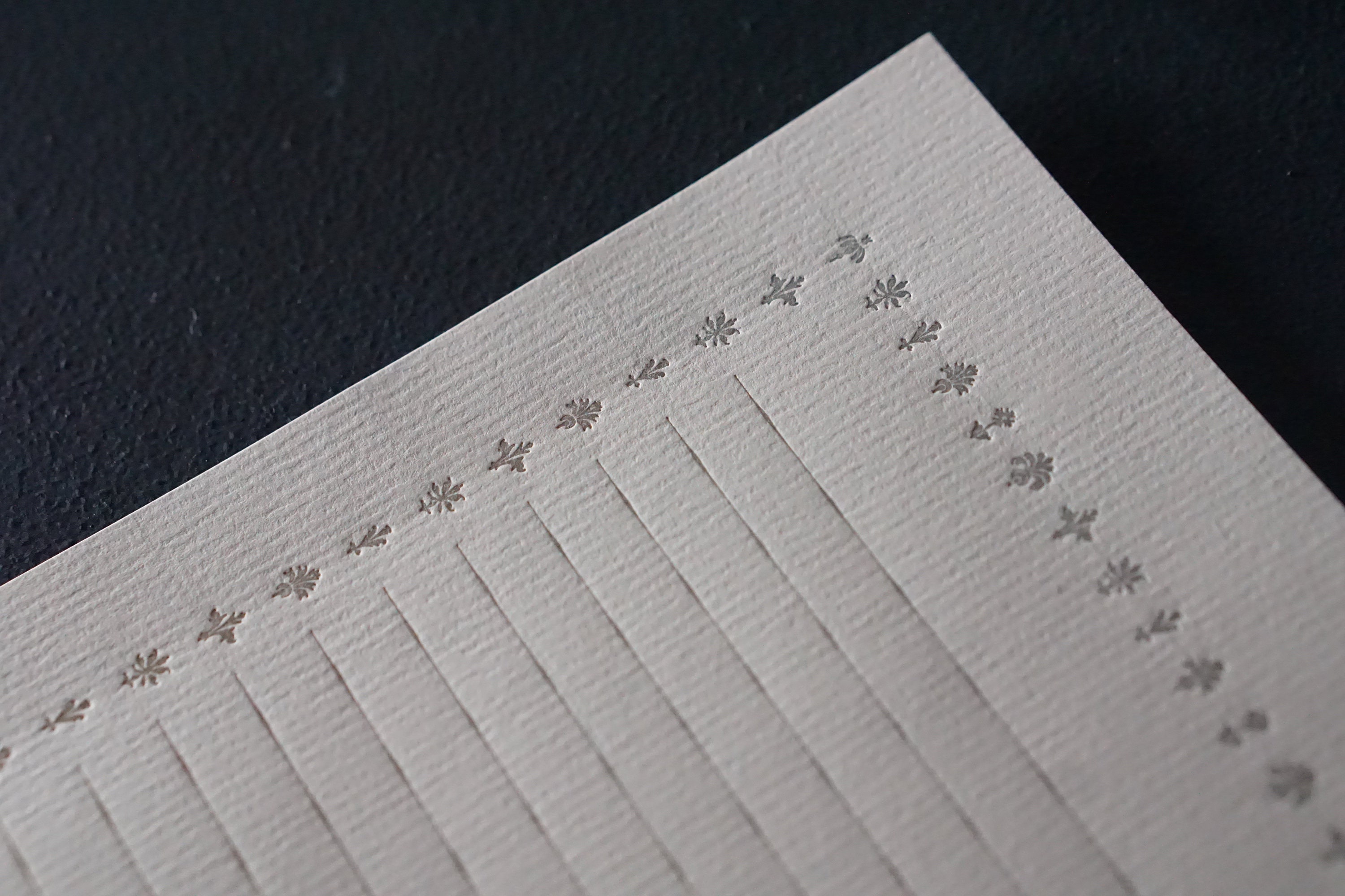 Letter Writing Set | Letter Press Card | Traditional | Ornaments Line ...